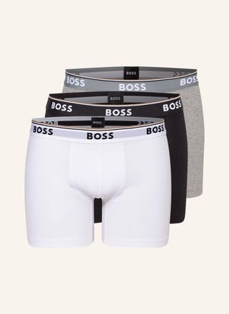 HUGO BOSS 3er-Pack Boxershorts Power weiss