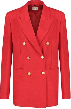 Tommy Hilfiger Damen Blazer aus einem Stretch-Viskosemix