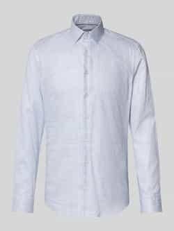 Jake*s Super Slim Fit Businesshemd aus reiner Baumwolle