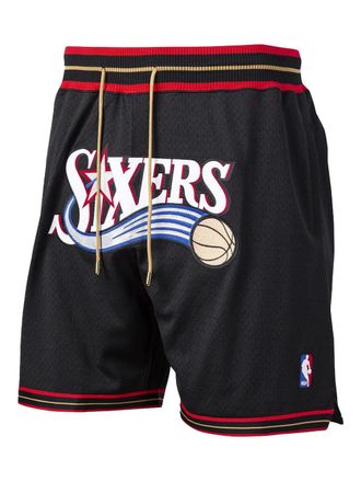 Mitchell & Ness x Just Don NBA short Hardwood Classics 76ers - Noir