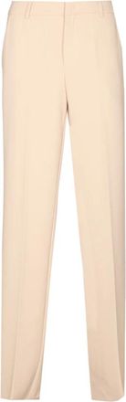 Federica Tosi Femme, Pantalons, Beige, Taille: 40 FR Pantalone Dritto Cady