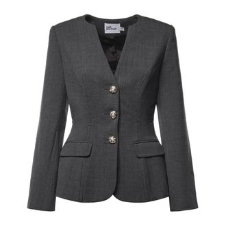 Self Portrait Blazers - Femme - Vestes - Gris - Taille: 42 FR