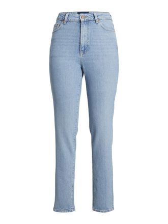 Jack & Jones Damen JXBERLIN Slim HW RC2009 Jeanshose, Light Blue Denim, 31W / 32L