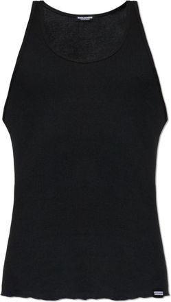 Dsquared2 Homme, Tops, Noir, Taille: 2XL Sleeveless Lingerie Top