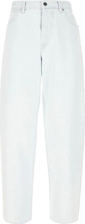 Stone Island Homme, Jeans, Bleu, Taille: W34 Jeans Loose-fit