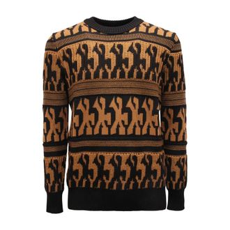 Paolo Pecora Maglione Wollpullover - - Knitwear - Herren - Mehrfarbig - M