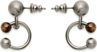 Christophe Lemaire Rattle Ohrringe - Silber