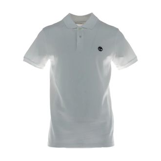 Timberland Millers River Kurzarm-Stretch-Poloshirt - - Tops - Herren - Wei&szlig; - 2XL