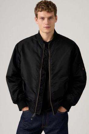 Levi's Bomber Jacket - Herren - Schwarz / Schwarz
