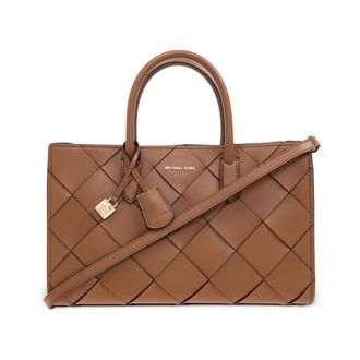 Michael Kors Femme, Sacs, Brun, Taille: ONE Size Sac Shopper Beige Élégance Fonctionnalité