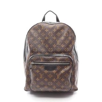 Louis Vuitton Pre-owned Josh Monogram Macassar Backpack - Homme - Pre-owned - Brun - Taille: ONE Size