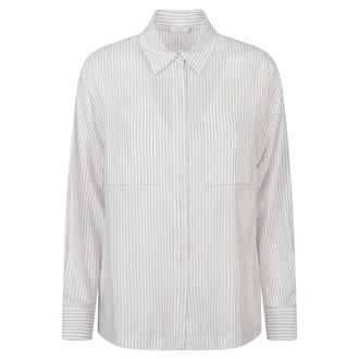 PESERICO Damen, Blusen & Hemden, Braun, XLGr&ouml;&szlig;e