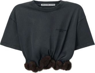 Alexander Wang Damen, Oberteile, Schwarzk, MGr&ouml;&szlig;e