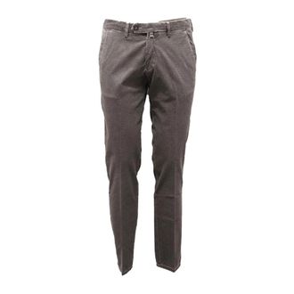 Michael Coal Slim Fit Braune Hose - - Trousers - Herren - Braun - W33