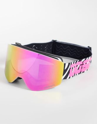 OOSC Boldsight - Masque de ski et snowboard - Noir &agrave; z&eacute;brures-multicolore