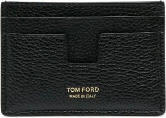 Tom Ford Homme, Accessoires, Noir, Taille: ONE Size T Line Classic Cardholder