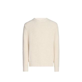 Saison 1865 Pull Gamma col rond en alpaga et laine mélangés