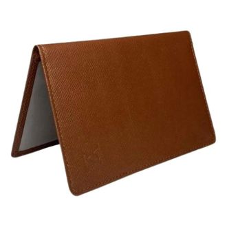 Louis Vuitton Portefeuille en cuir Pre-owned - Femme - Pre-owned - Brun - Taille: ONE Size