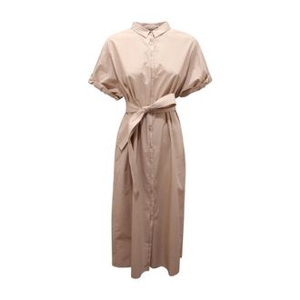 Emma & Gaia Femme, Robes, Beige, Taille: 42 FR 35A447 Chemisier Dress