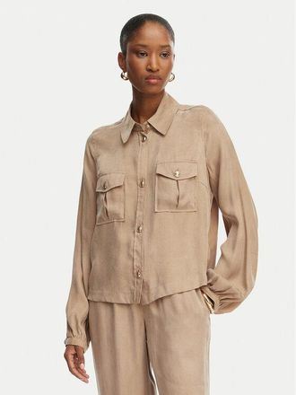 Guess Hemd W6GH22 W1789 Beige Regular Fit