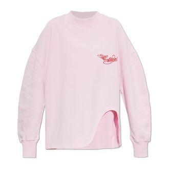 The Attico Oversized T-Shirt - - Tops - Damen - Rosa - XS