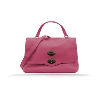 Zanellato Schultertasche aus genarbtem Leder - - Bags - Damen - Rosa - ONE SIZE