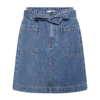 Kaffe Femme, Jupes, Bleu, Taille: 40 FR Denim Skirt