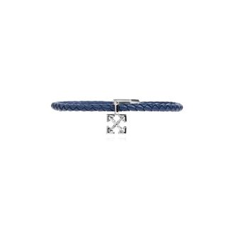 Off-white Lederarmband mit Pfeil - - Accessories - Herren - Blau - M