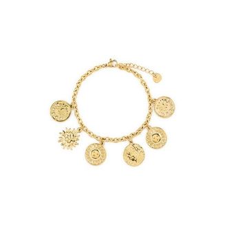 Au Printemps Paris Bracelet charms en acier