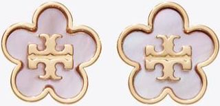 Tory Burch Damen Forget Me Not Blumenohrstecker