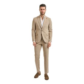 Mulish Herren, Anz&uuml;ge, Beige, 4XLGr&ouml;&szlig;e