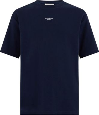 Dr&ocirc;le de Monsieur Homme, Tops, Bleu, Taille: M Le T-Shirt Slogan