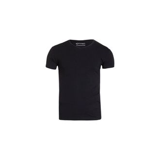 Garage T-shirt Stretch Basique Col-V Noir
