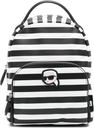 Karl Lagerfeld petit sac &agrave; dos Ikon - Noir