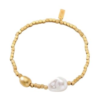 Dansk Copenhagen Vera Bracelet - Femme - Accessoires - Jaune - Taille: ONE Size
