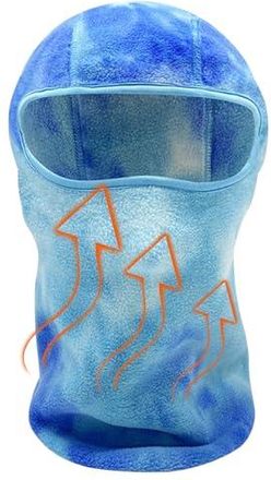 Generic Cache-Visage en - Couvre-Chef dext&eacute;rieur tie-Dye - Doublure de Chapeau de Ski r&eacute;sistant au Thermique pour Le Cou et Le Visage, Doux, Respirant et r&eacute;si