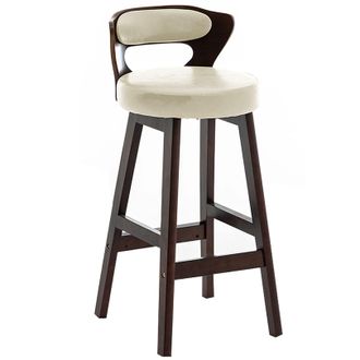 Generic Barhocker, Tresenhocker mit PU-Lederbezug, Vintage-Barst&uuml;hle f&uuml;r K&uuml;cheninseln, Pubs, Caf&eacute;s, Esszimmer und mehr
