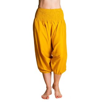 Panasiam Aladin Pants 3/4, Plain_Gold, M