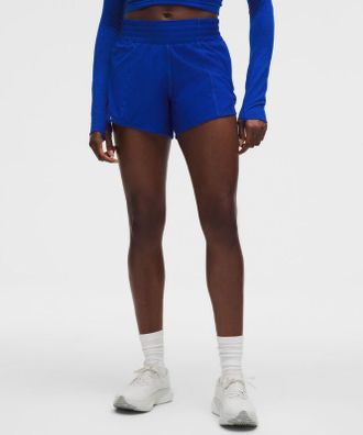 lululemon Short Hotty Hot doubl&eacute; taille haute pour Femmes - 10 cm - Taille 6