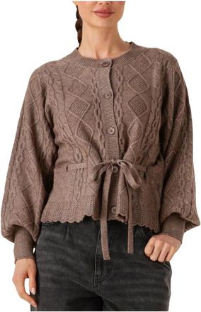 Co'Couture Damen, Strickwaren, Beige, MGr&ouml;&szlig;e