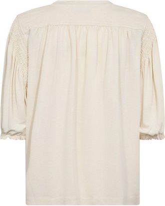 Mos Mosh T-Shirt MMJewi 3/4 Sleeve O-neck Tee