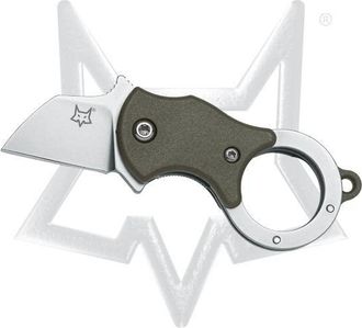 Fox Knives Mini-TA Liner Lock FX-536 OD Green FRN Stainless Pocket Knife