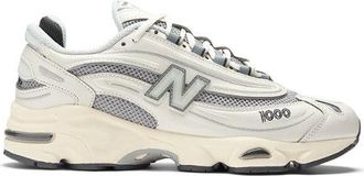 New Balance Unisex 1000 en Blanc, Suède/Mesh, Taille 41.5 Large