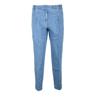 Jacob Cohen With Cuff Jeans - Femme - Jeans - Bleu - Taille: 34 FR