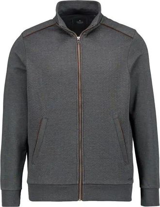 Ragman Herren Pullover grau unifarben