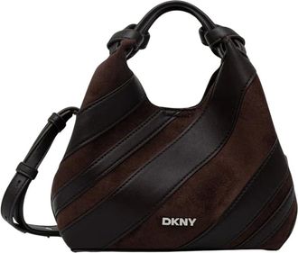 DKNY Dkny - Petit sac bandouli&egrave;re Paula - Femme - Sacs - Brun - Taille: ONE Size