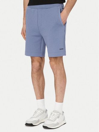 HUGO BOSS Sportshorts Jt Globe Short 50558970 Hellblau Regular Fit