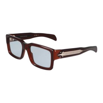 Eyewear by David Beckham unisex, Accessoires, Brun, Taille: 53 MM Square Acetate Lunettes de soleil