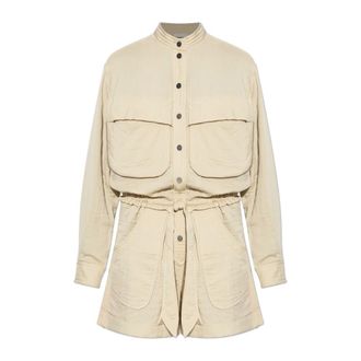 Isabel Marant Damen, Jumpsuits & Playsuits, Beige, 2XSGr&ouml;&szlig;e