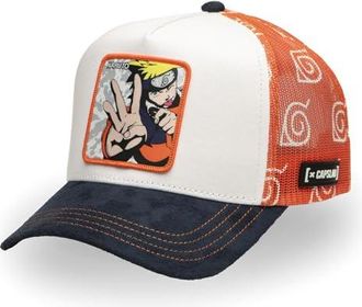 Capslab Casquette Homme & Femme, Casquette Trucker Naruto, Ajustable par Snapback TU